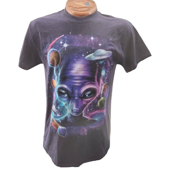 Gildan | Shirts | Extra Terrestrial Tshirt Space Alien Mufon Ufo Mens ...